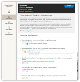 What is an Observation Checklist?